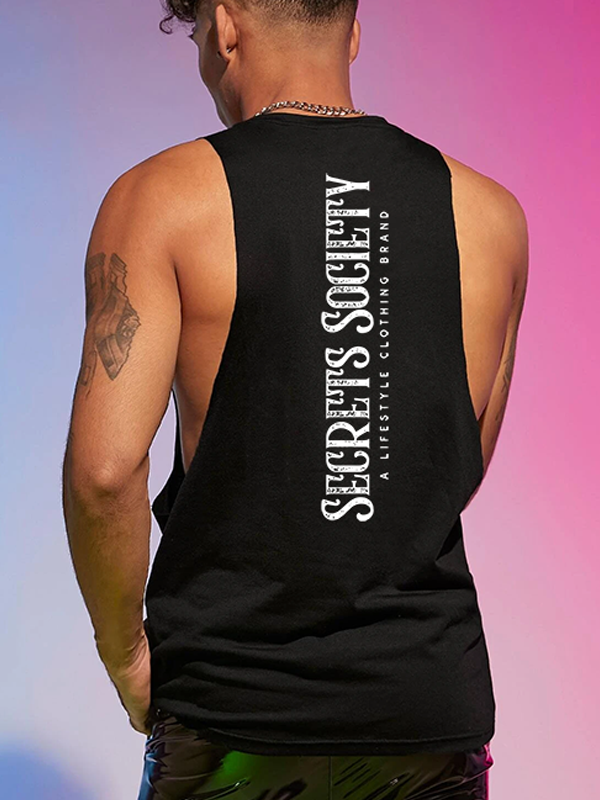 Solid Tank Top Drop Arm | Secrets Society